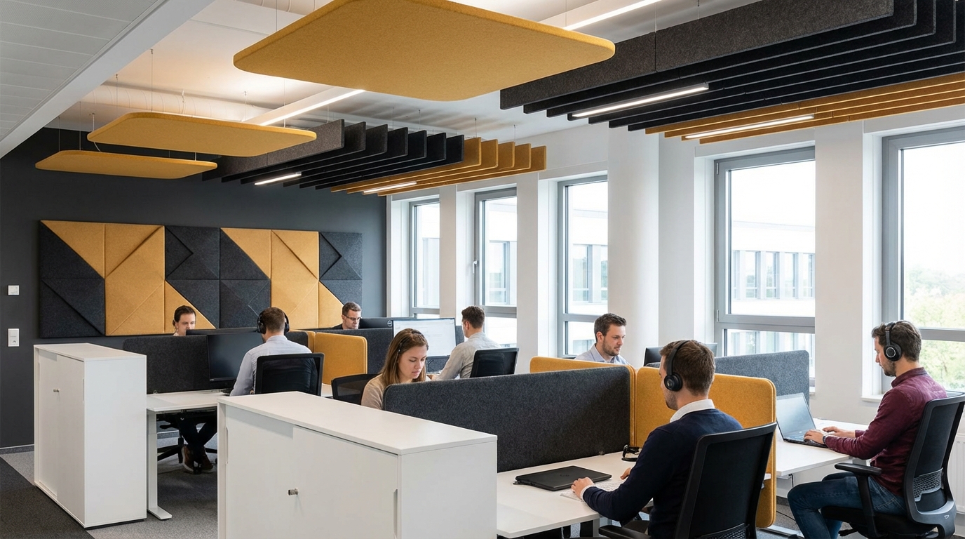 Acoustic Solutions: Reducing Noise in Open-Plan Offices (Link to ...